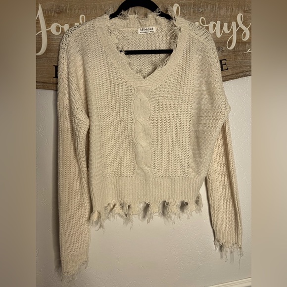 Sweaters | Distressed Sweater | Poshmark